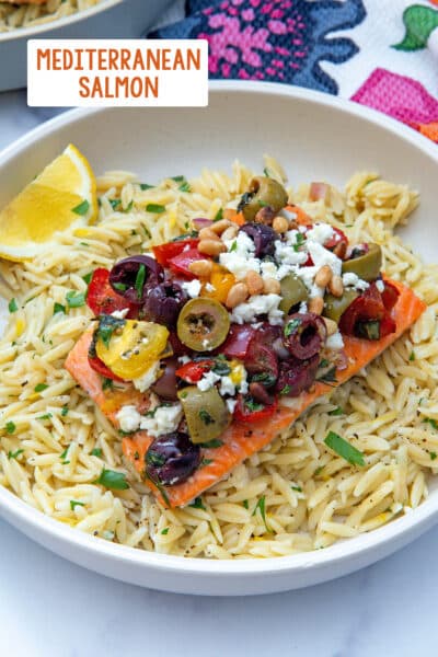 Mediterranean Salmon Recipe - We are not Martha