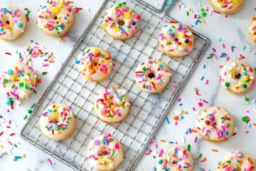 Mini Donuts Recipe - We are not Martha