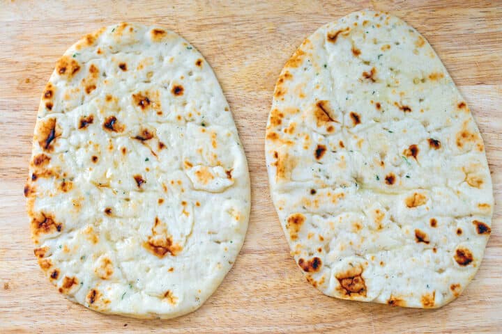 Naan Breakfast Pizza Recipe - We are not Martha