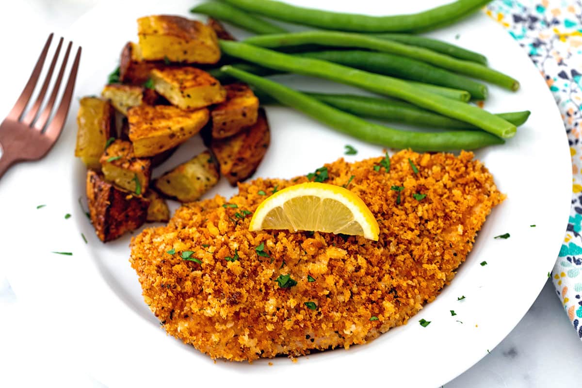 Panko Crusted Chicken Recipe - We are not Martha