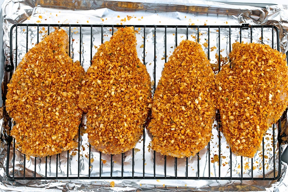 Panko Crusted Chicken Recipe - We are not Martha