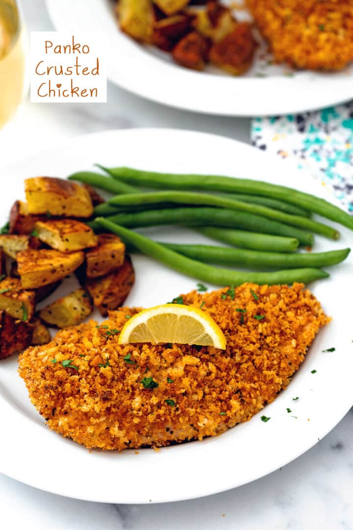 Panko Crusted Chicken Recipe - We are not Martha