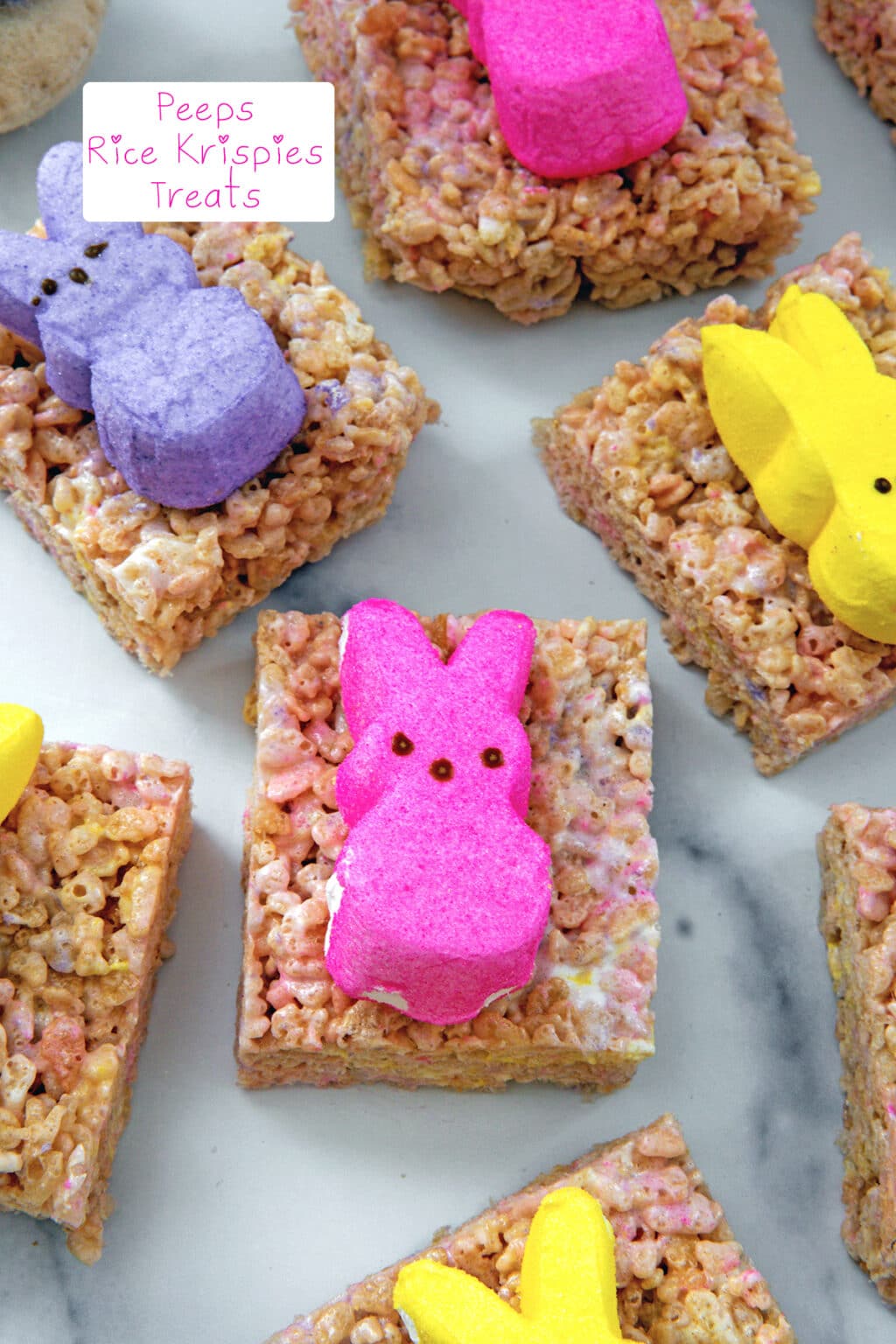 Peeps Rice Krispies Treats Recipe - We are not Martha