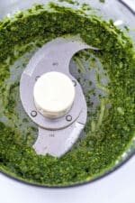 Pesto Cream Sauce Recipe - We are not Martha
