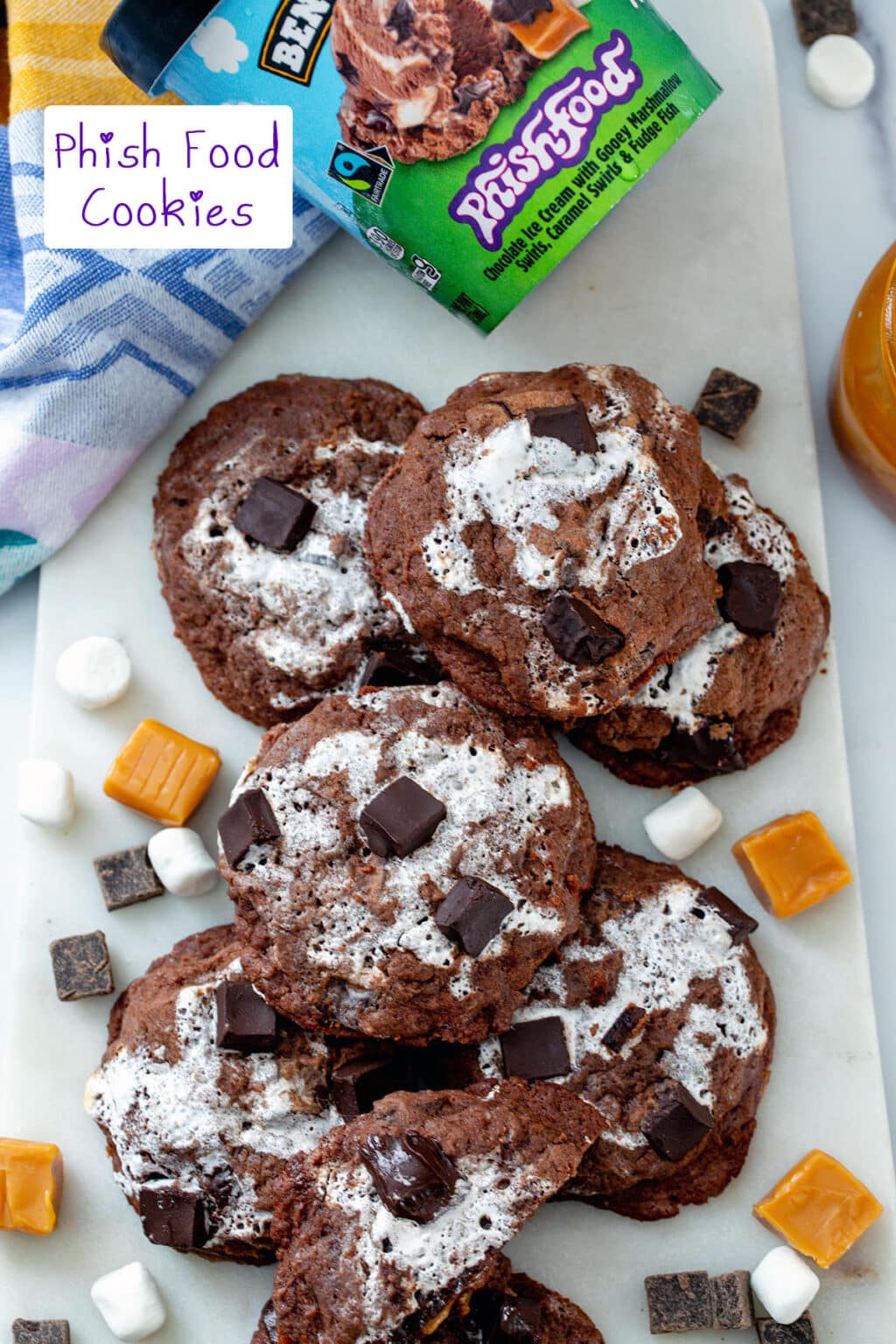 Phish Food Cookies Recipe - We are not Martha