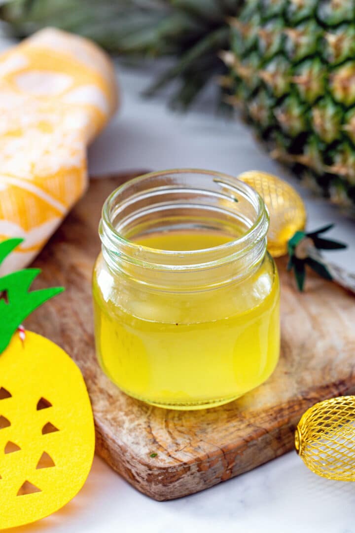 Pineapple Syrup Recipe - We are not Martha
