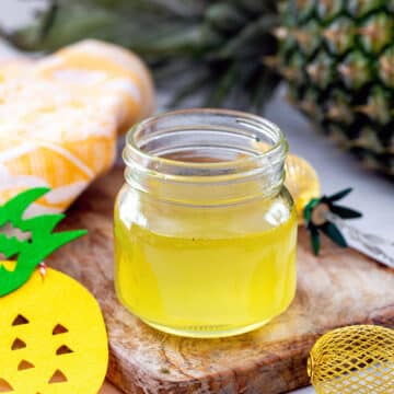 Pineapple Syrup Recipe - We are not Martha