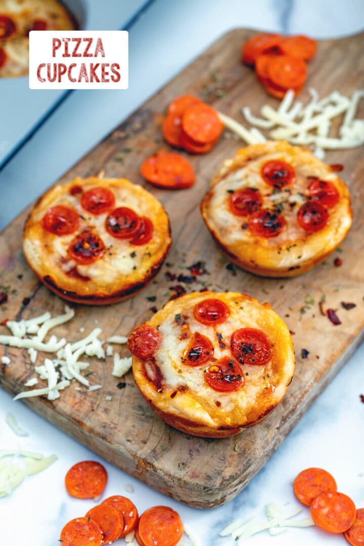 Pizza Cupcakes Recipe - We are not Martha