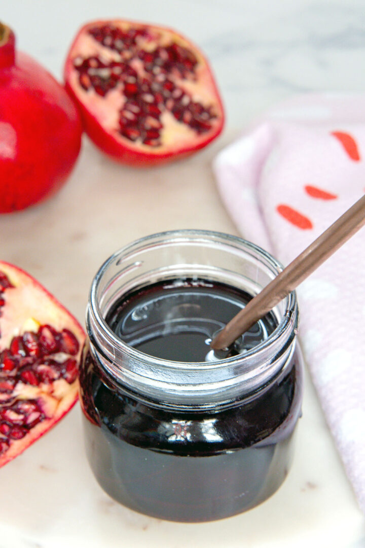 Pomegranate Syrup Recipe - We are not Martha