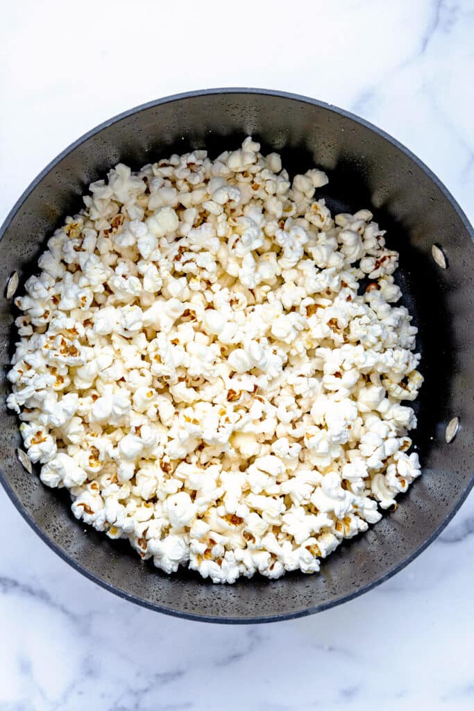 S'mores Popcorn Recipe - We are not Martha