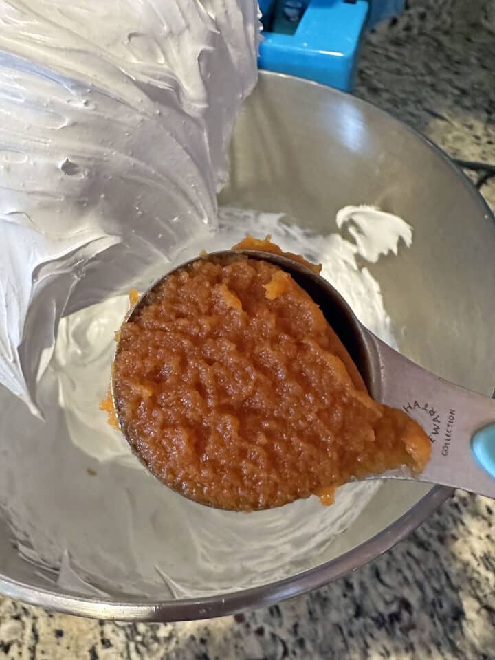 Pumpkin Fluff Recipe - We are not Martha