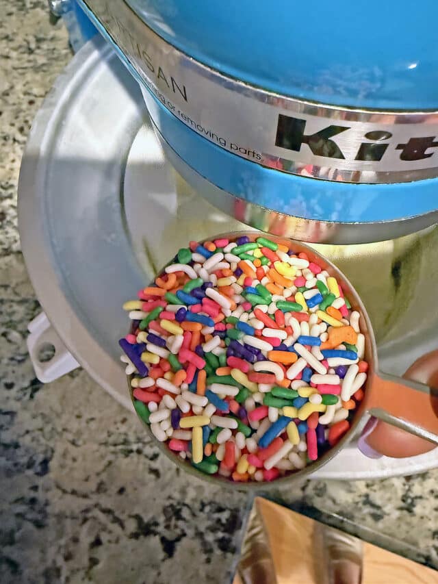Sprinkles Ice Cream Recipe - We are not Martha