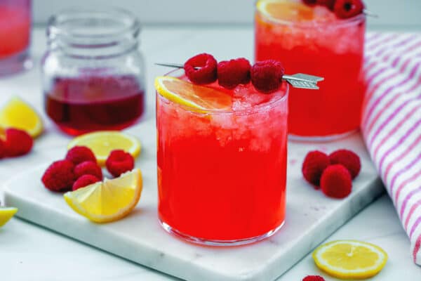 Raspberry Vodka Lemonade Recipe - We are not Martha