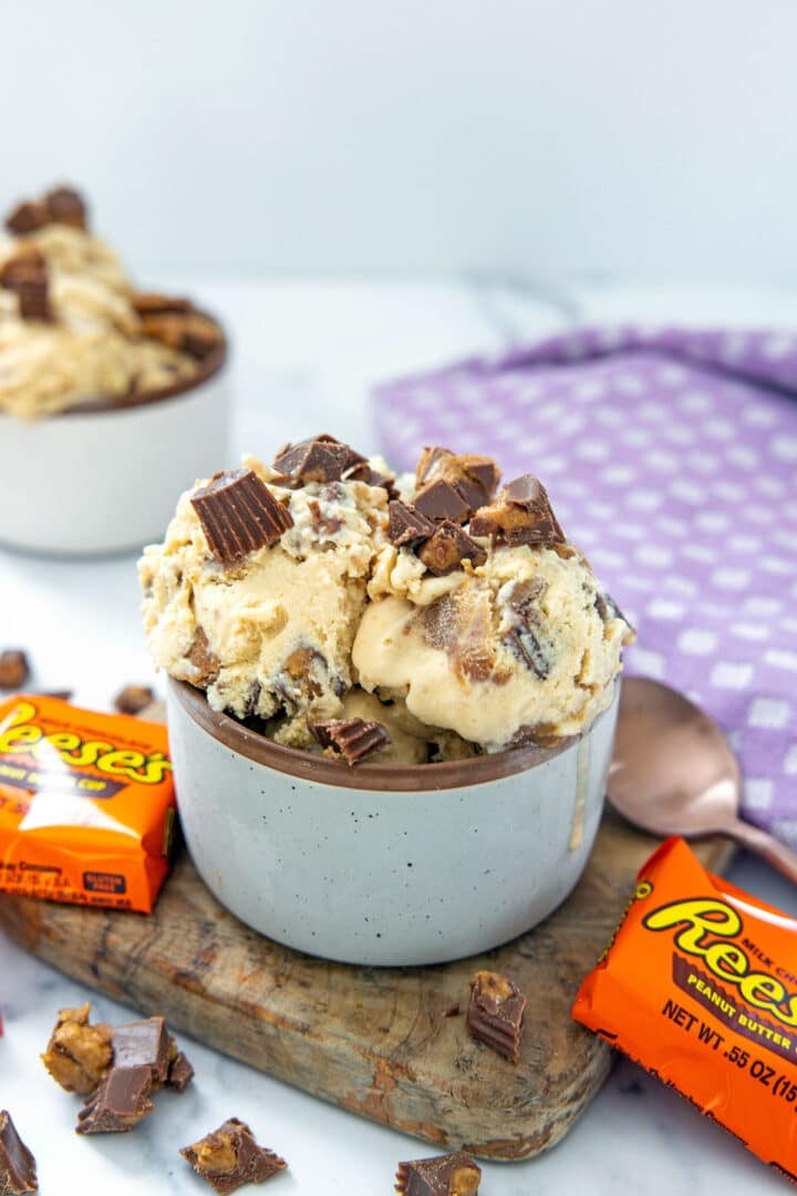 Reese's Ice Cream Recipe - We are not Martha