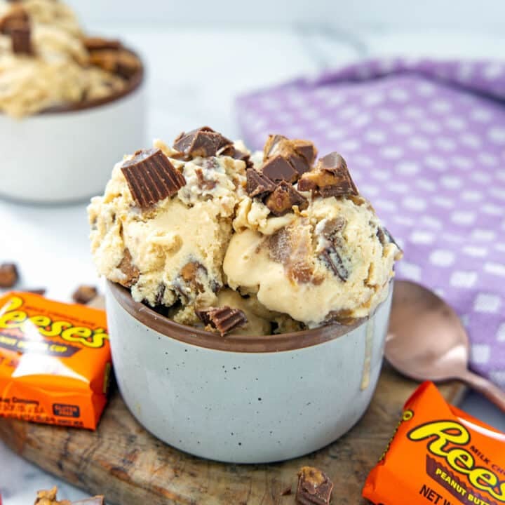 Reese's Ice Cream Recipe - We are not Martha
