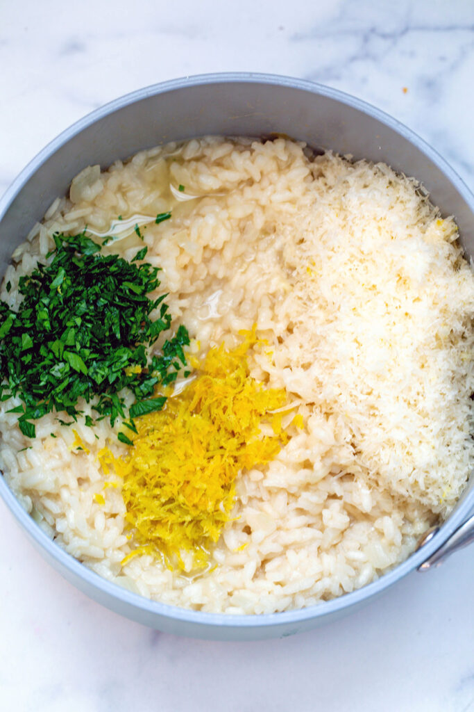 Lemon Risotto Recipe - We are not Martha