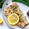 Sablefish Recipe {with Lemon Garlic Butter Sauce} - We are not Martha