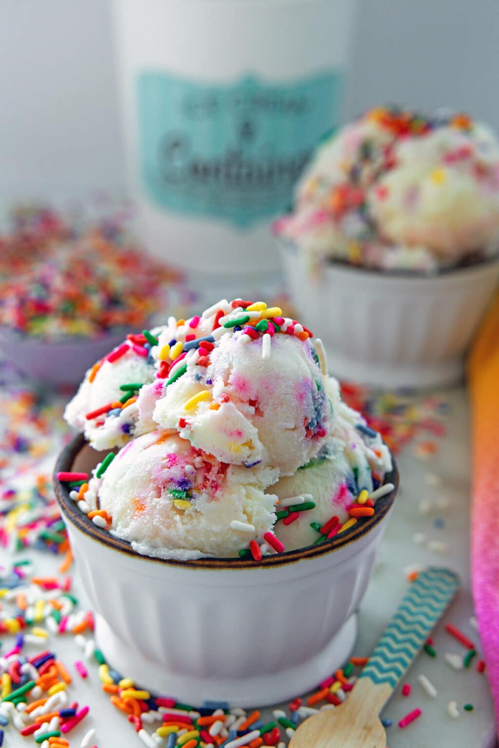 Sprinkles Ice Cream Recipe - We are not Martha