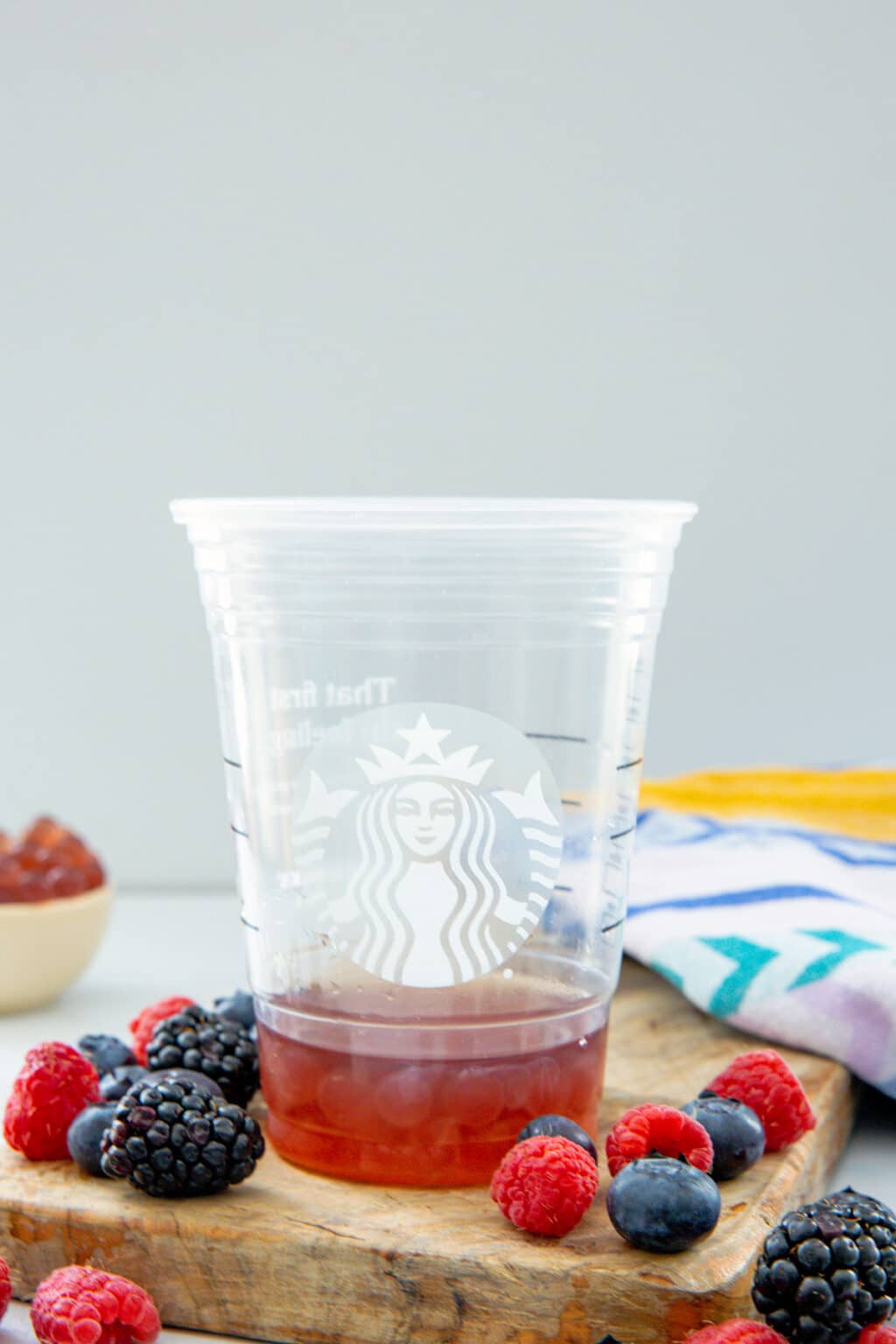 Summer-Berry Refresher {Starbucks Copycat Recipe} - We are not Martha
