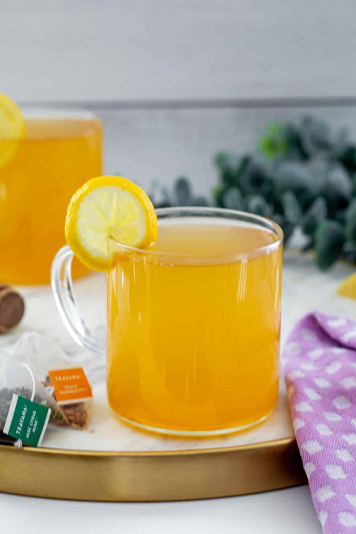 Starbucks Medicine Ball {Honey Citrus Mint Tea} - We are not Martha