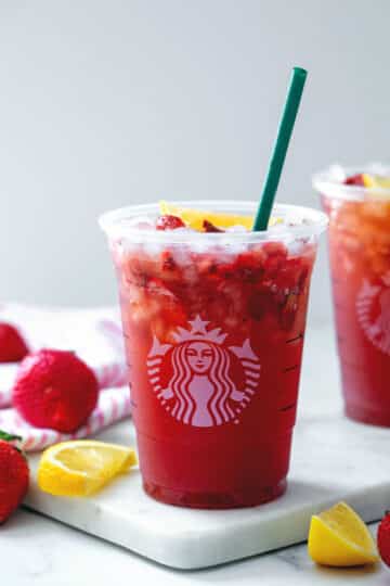 Strawberry Acai Lemonade Recipe - We are not Martha