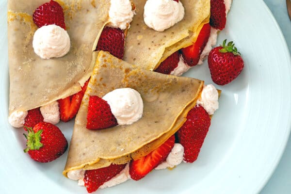 Strawberry Crepes Recipe - We are not Martha