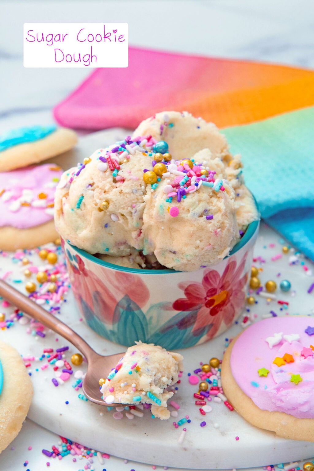 Sugar Cookie Dough Recipe - We are not Martha