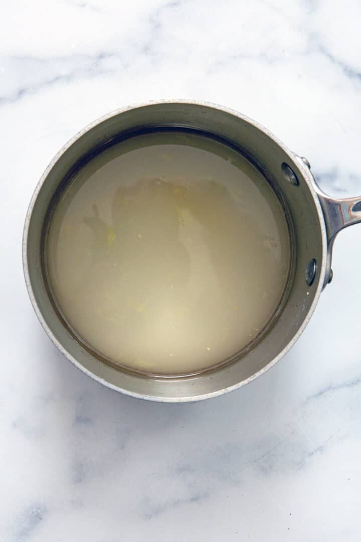 Lemon Simple Syrup Recipe - We are not Martha