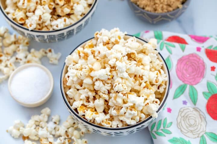 Sweet and Salty Popcorn Recipe - We are not Martha