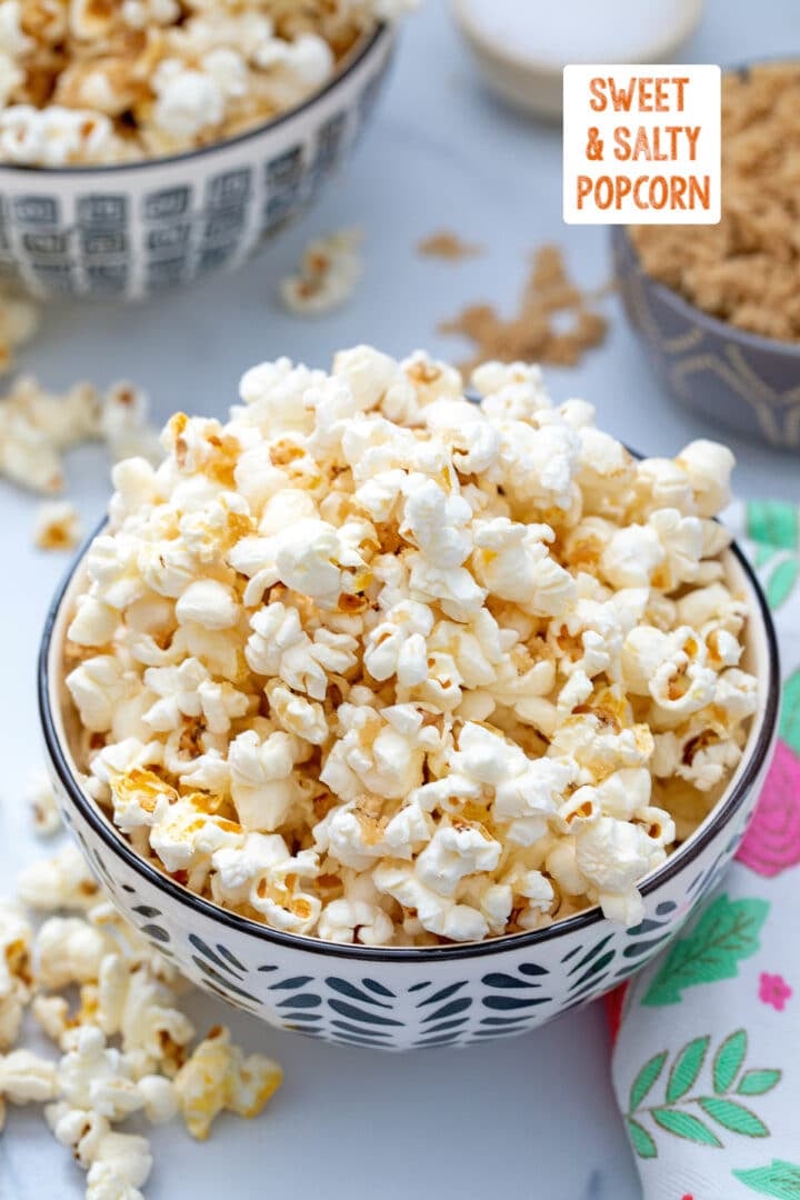 Sweet and Salty Popcorn Recipe - We are not Martha