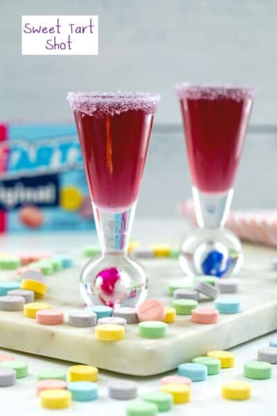 Sweet Tart Shot Recipe - We are not Martha