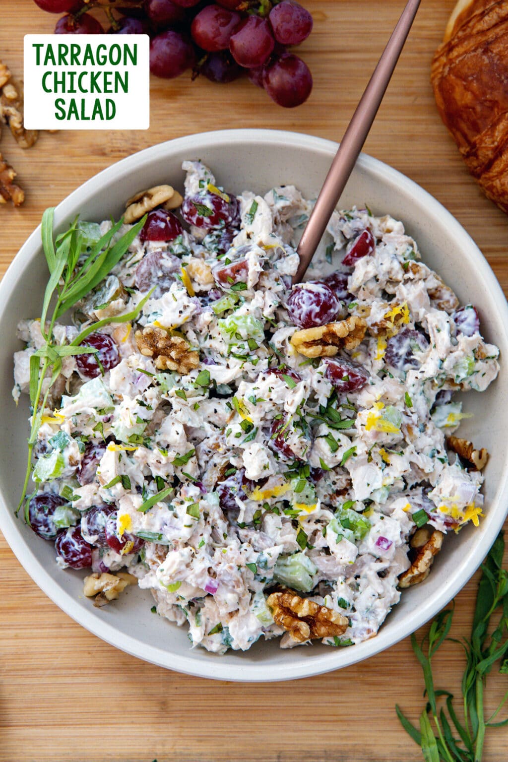 Tarragon Chicken Salad Recipe We Are Not Martha