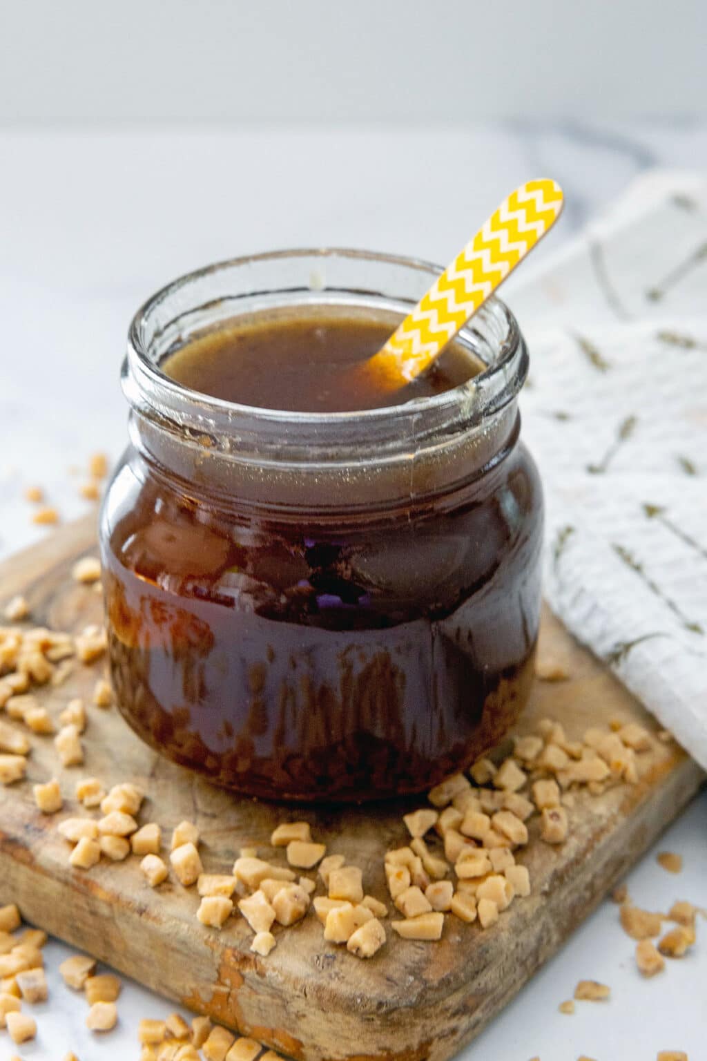 Toffee Nut Syrup {Starbucks Copycat} Recipe - We are not Martha