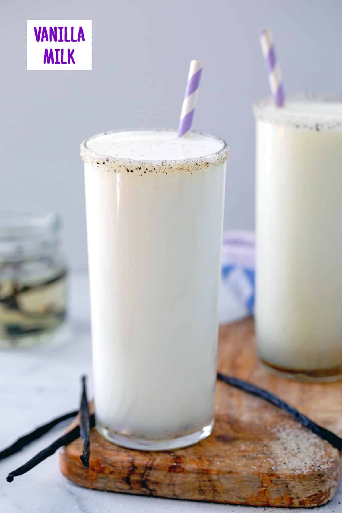 Vanilla Milk Recipe - We are not Martha
