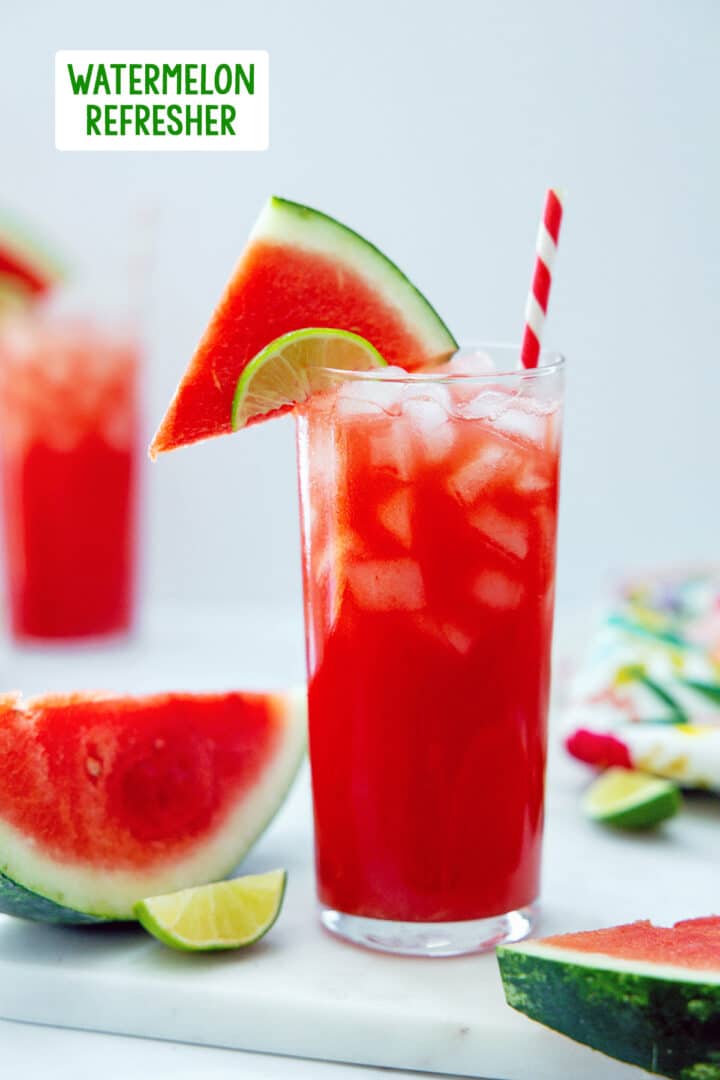 Watermelon Refresher Recipe - We are not Martha