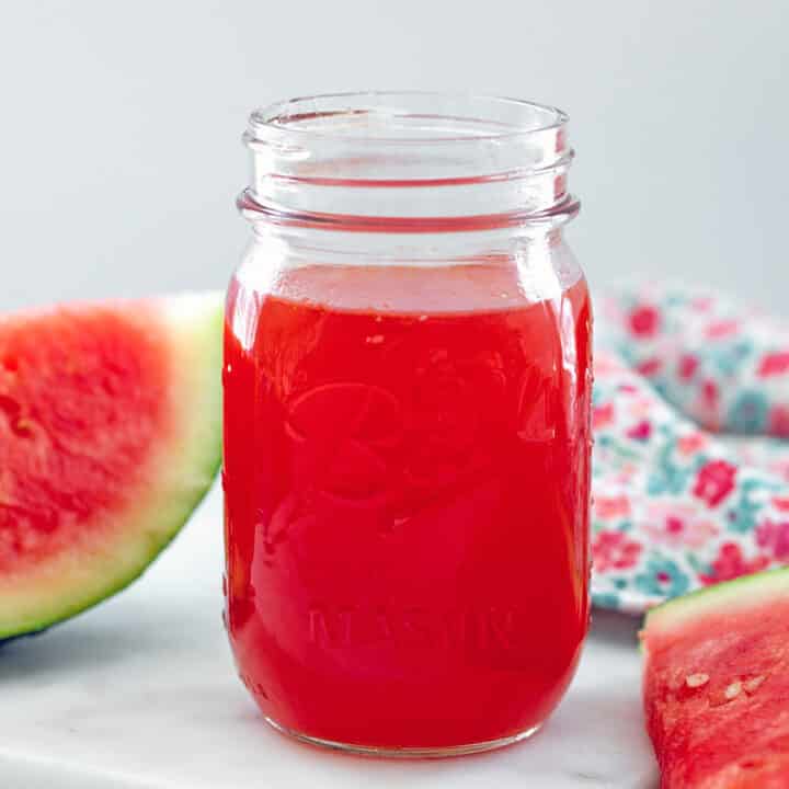 Watermelon Syrup Recipe - We are not Martha
