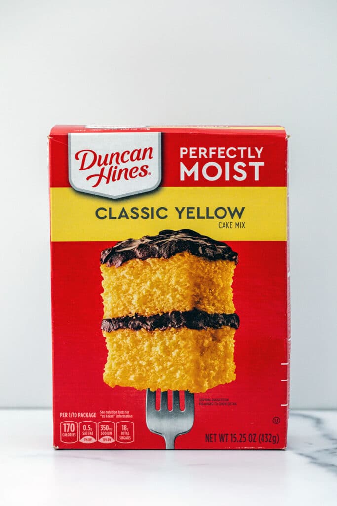 Yellow Cake Mix Cookies Recipe - We are not Martha